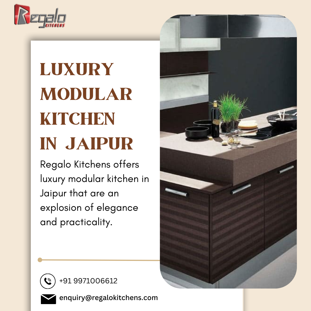Luxury Modular Kitchen in Jaipur | Regalo Kitchens - Kitchen Design ...