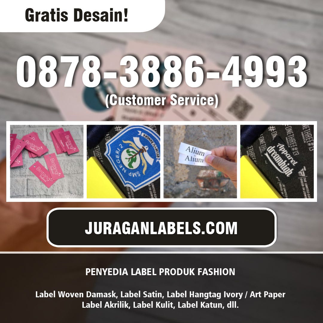 FREE DESAIN 087838864993 Cetak Label Tajurhalang Bogor | by ...