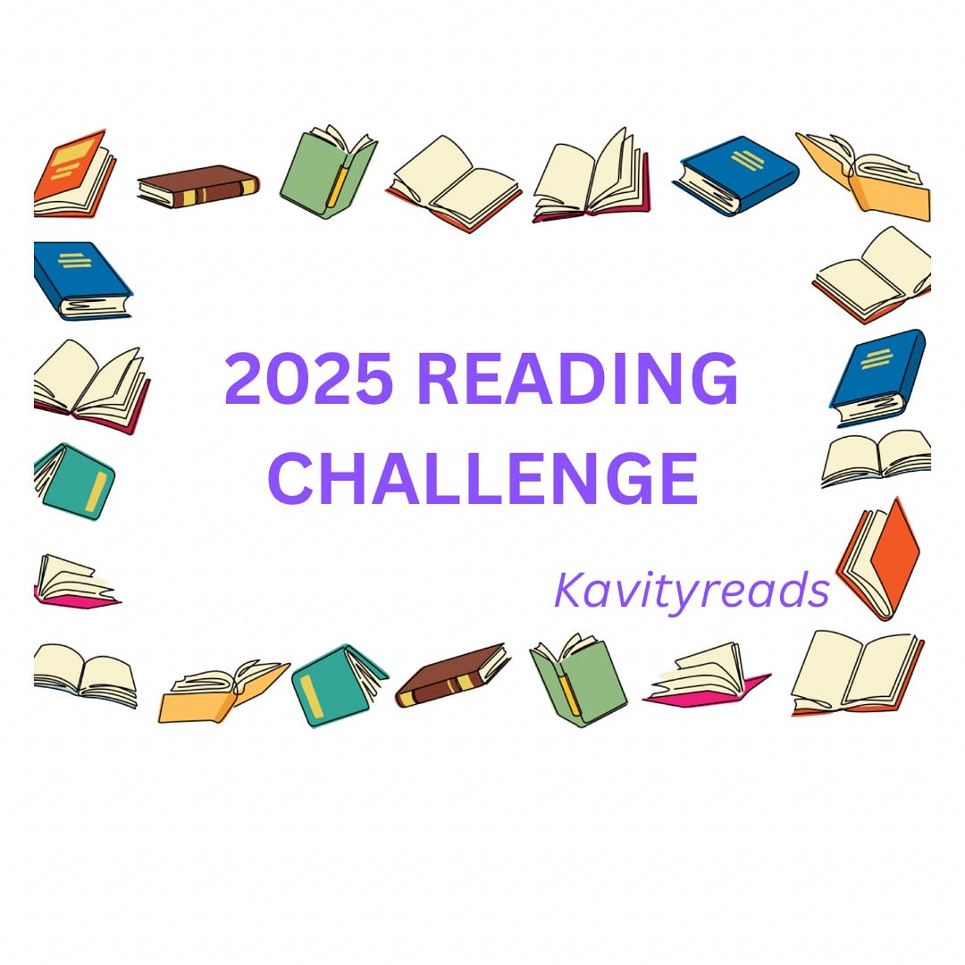 The 2025 Reading Challenge. Something broad, something specific… | by ...