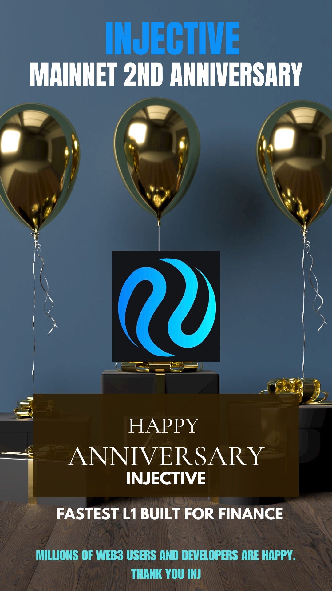 Injective Blockchain is Two🔥🔥. Join Us🎉🍾 | by Subit | Nov, 2023 | Medium