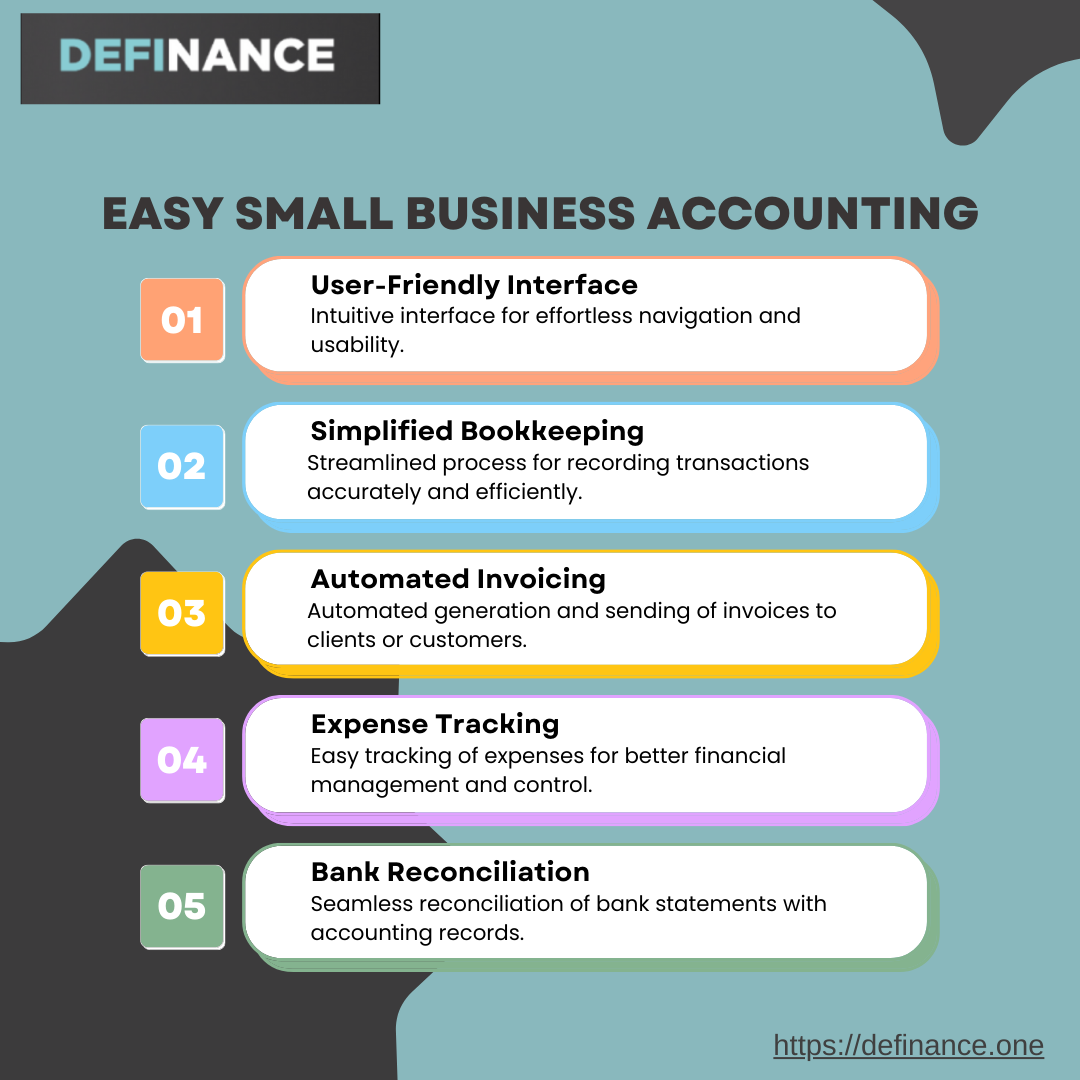 Easy Small Business Accounting - Definance One - Medium