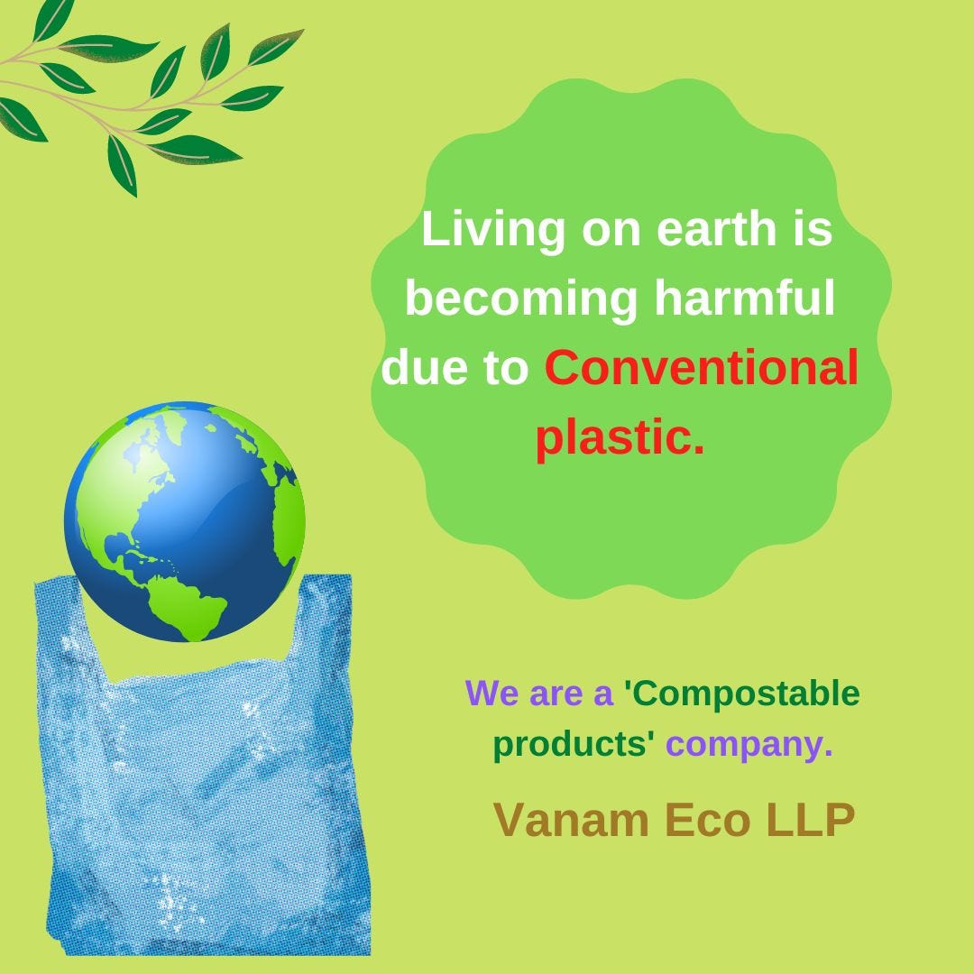 Living on earth is becoming harmful due to conventional plastic.We are ...
