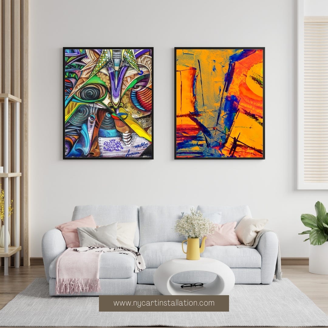 Picture Hanging NYC — Expert Art and Frame Installation Services - NYC Art Installation - Medium
