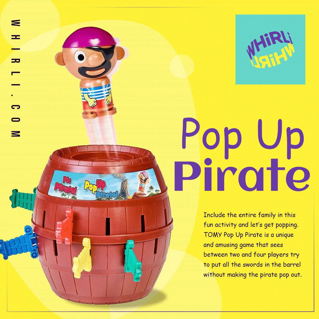 Unleash the Adventure: Pop Up Pirate Fun with Whirli! - Whirli - Medium