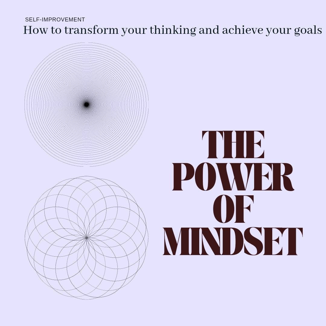 The Power of Mindset in Achieving Goals: | by Zen_Moticism | Medium