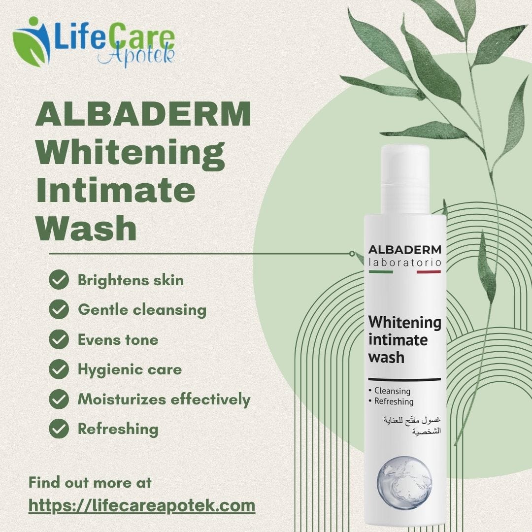 Best Feminine Wash for Whitening and Intimate Care | ALBADERM | by Life ...