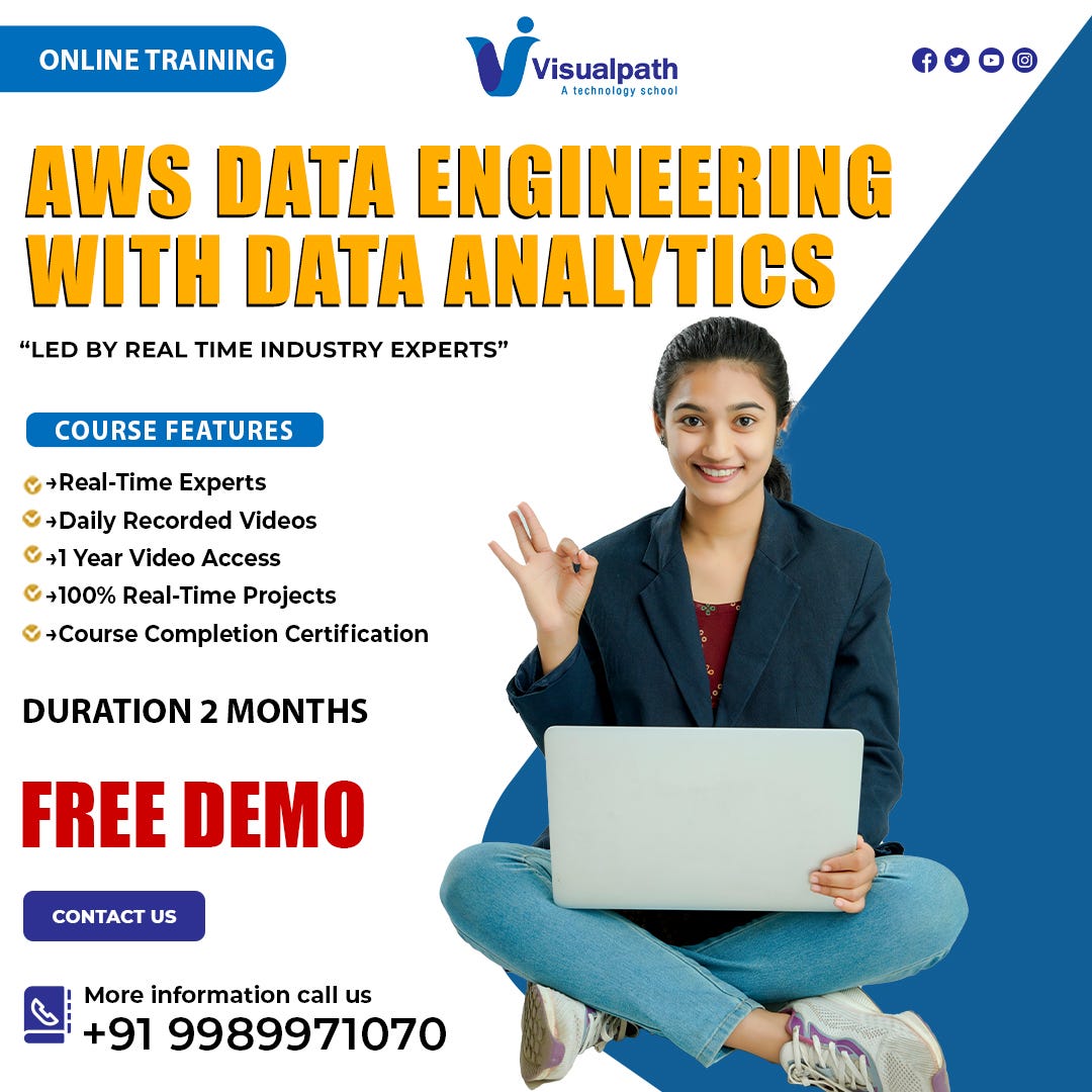 AWS Data Engineering with Data Analytics Online Training — 2025 - Siva ...