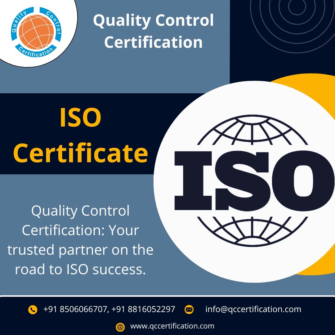 ISO Certificate | Quality Control Certification - Dakshchauhann - Medium