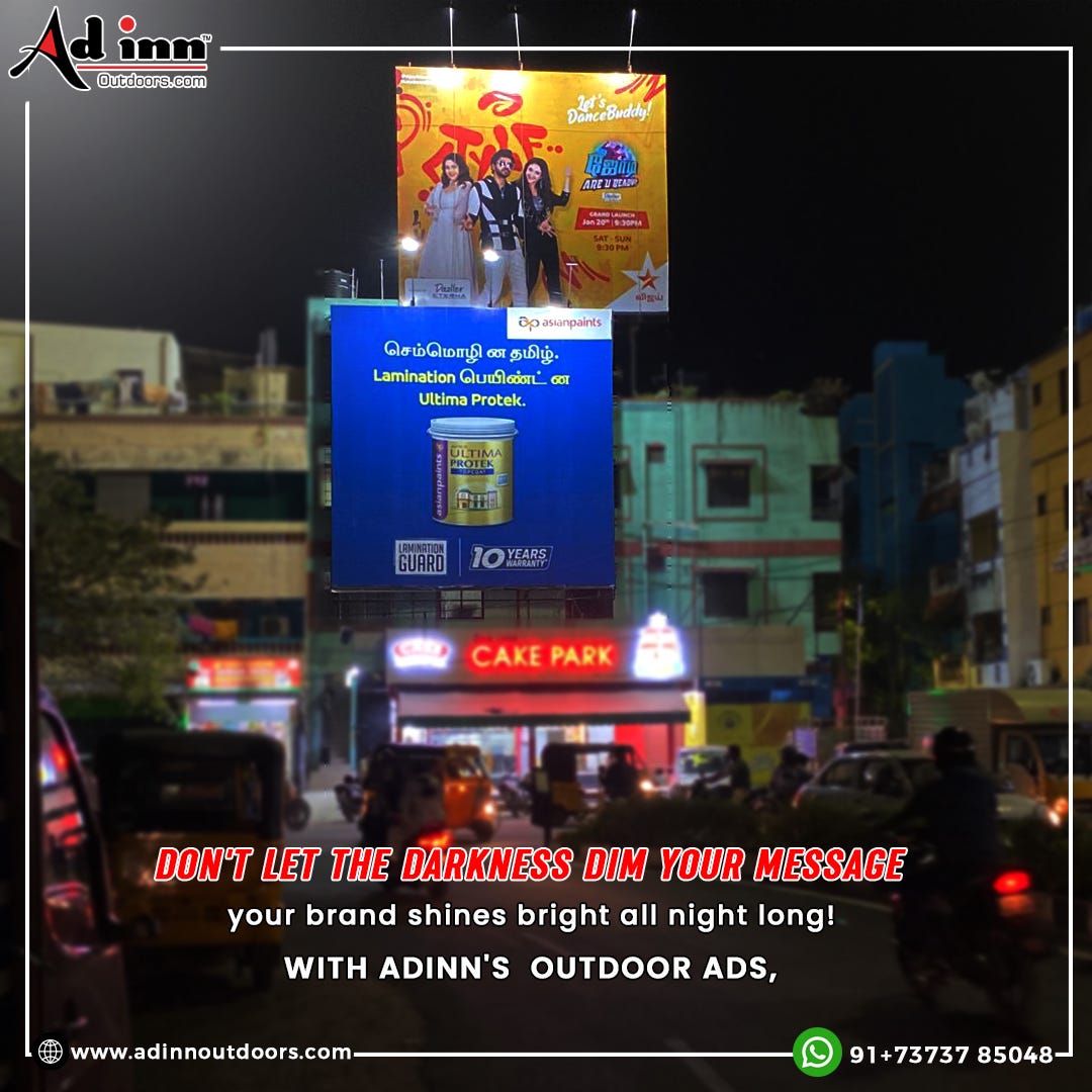 Impact of Chennai outdoor advertisement. | by Adinnoutdoor | Feb, 2024 ...