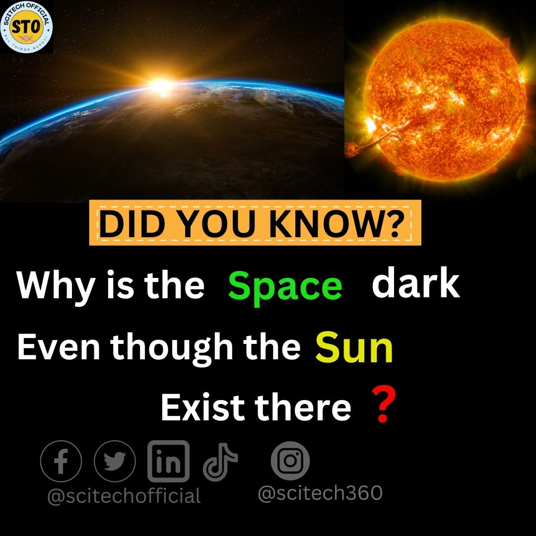 Why Is Space Dark Even Though the Sun Exist There? | by Trending Script ...