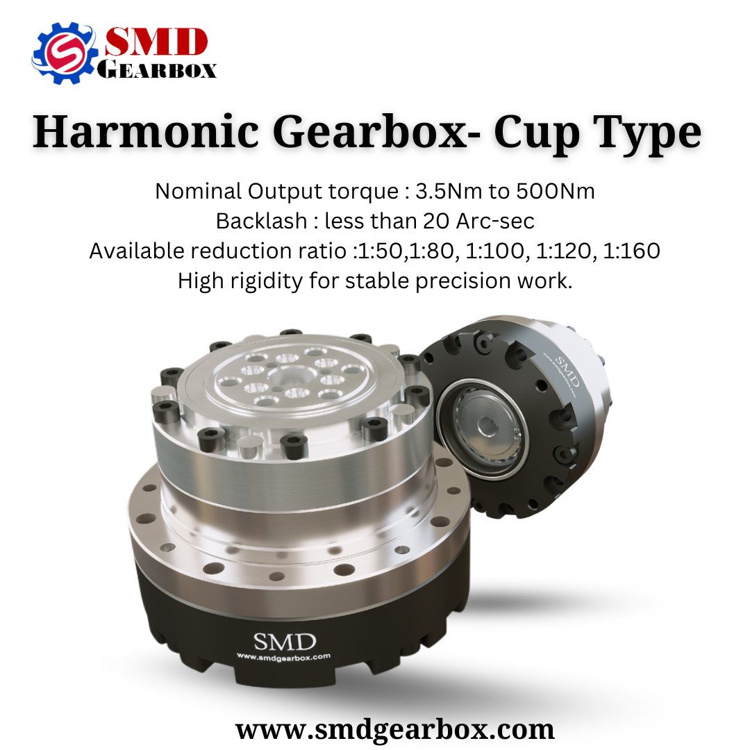 SCSG Series Harmonic Gearbox — Cup Type - SMD Gearbox - Medium