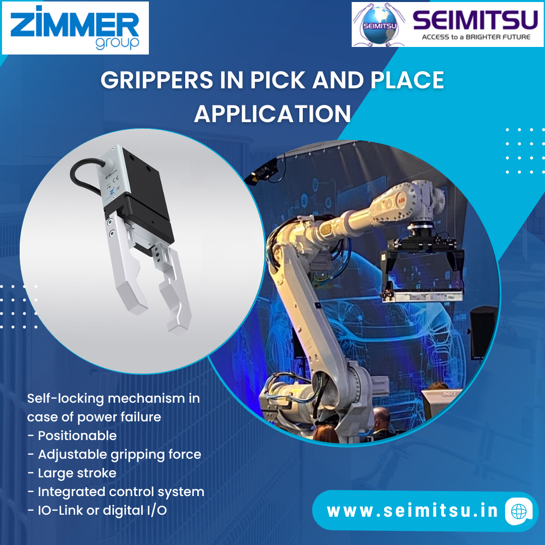 Zimmer Parallel Gripper |SEIMITSU - SEIMITSU Factory Automation Pvt. Ltd. distributor - Medium
