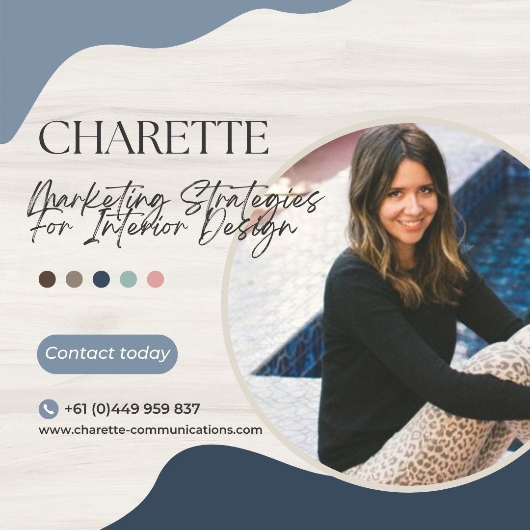 CHARETTE — Marketing Strategies For Interior Design - CHARETTE - Medium