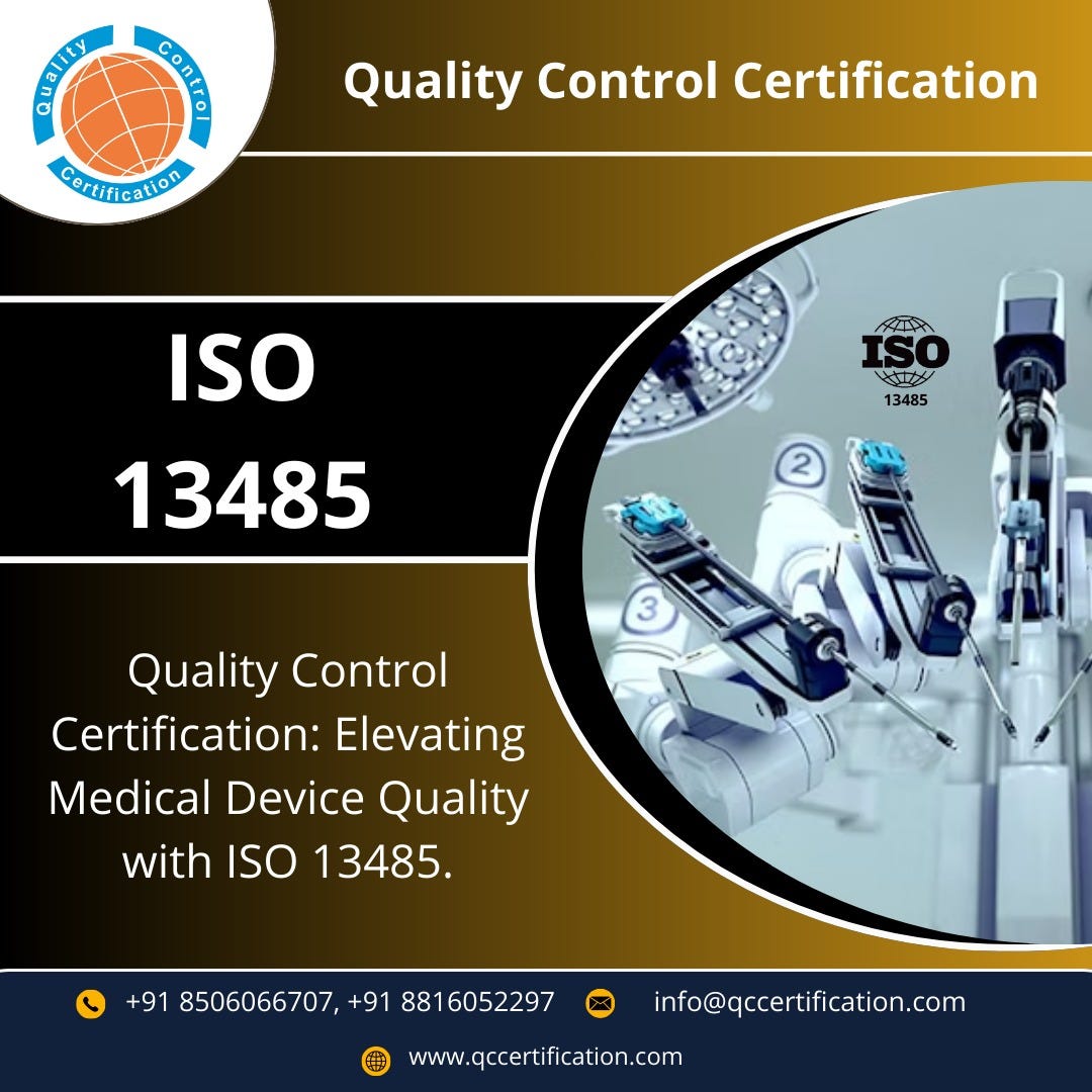 ISO 13485 | Quality Control Certification - Dakshchauhann - Medium