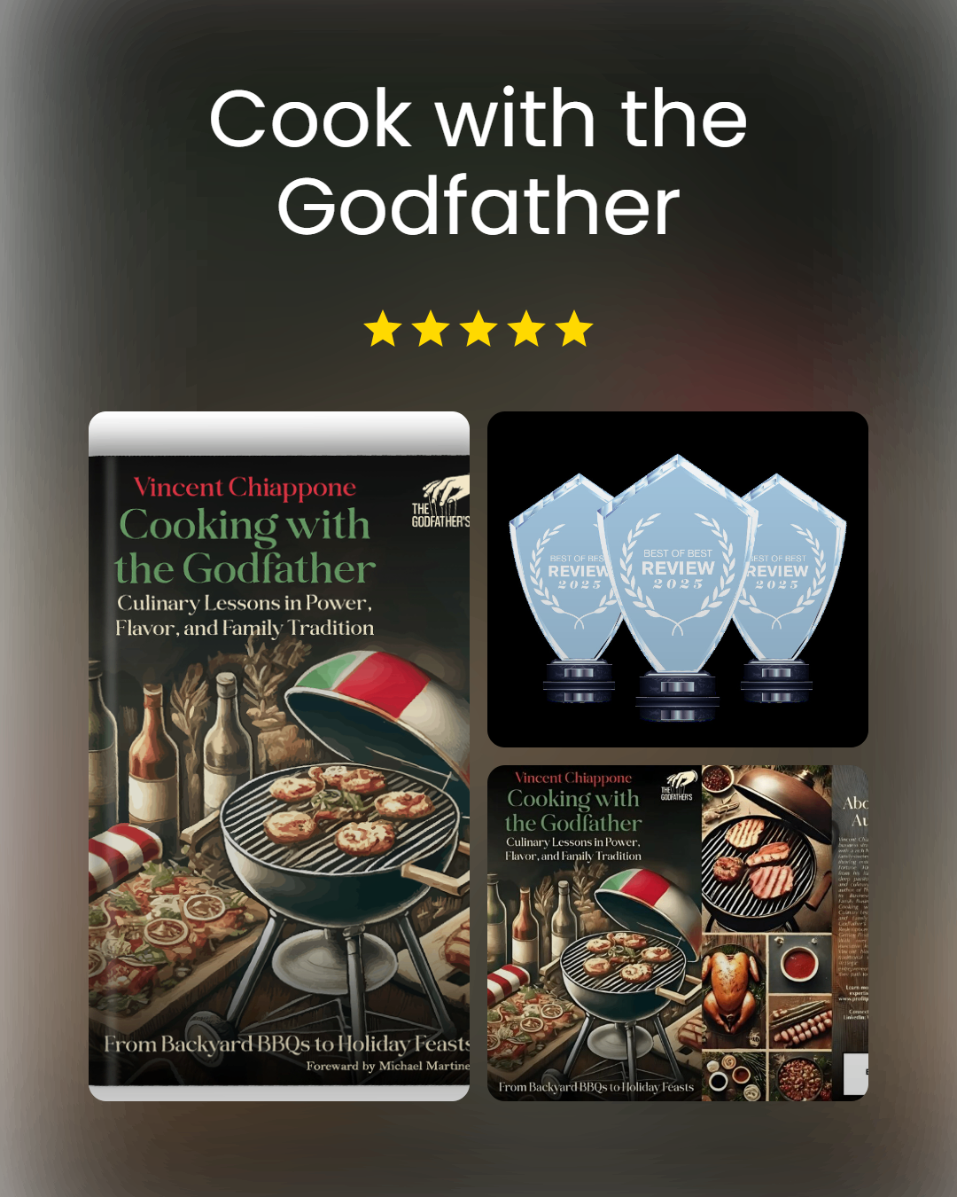 COOKING WITH THE GODFATHER:: Culinary lessons in power, flavor and ...