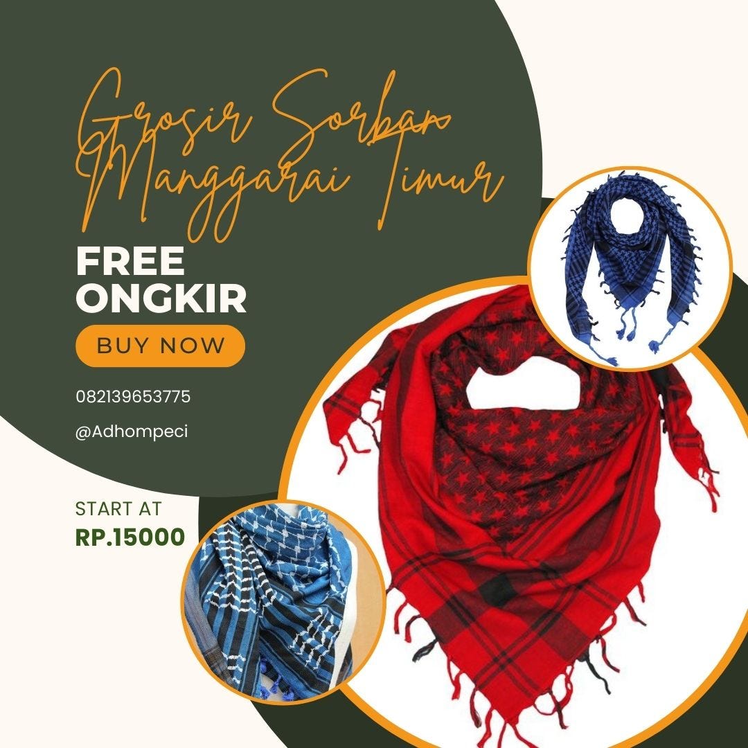 Pusat Distributor Sorban Terbaik Sepanjang Masa — 082139653775 | by aril 123 | Sep, 2023 | Medium