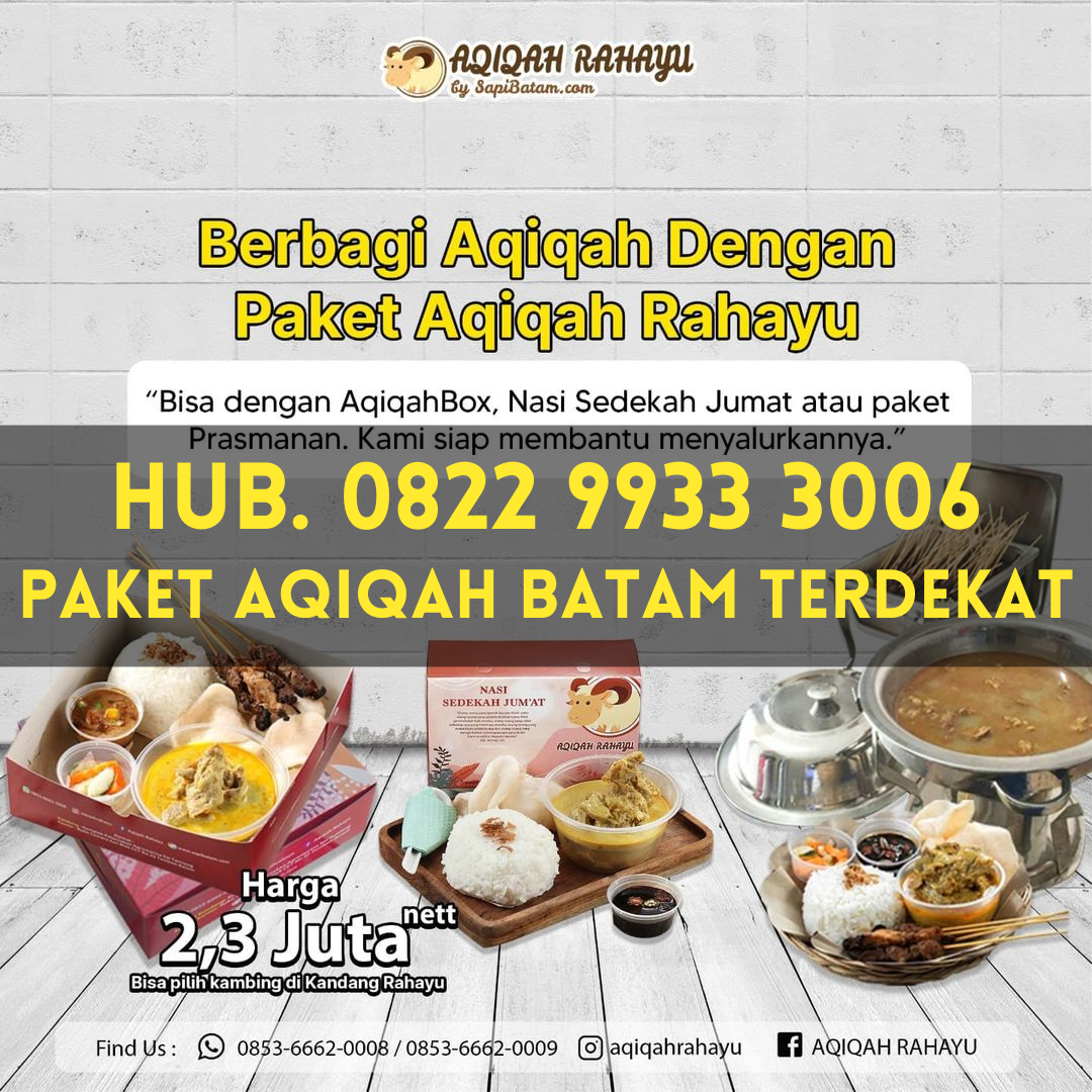 Hub. 0853 6662 0006, Harga Paket Aqiqah Menu Bento Batam Rahayu | by ...