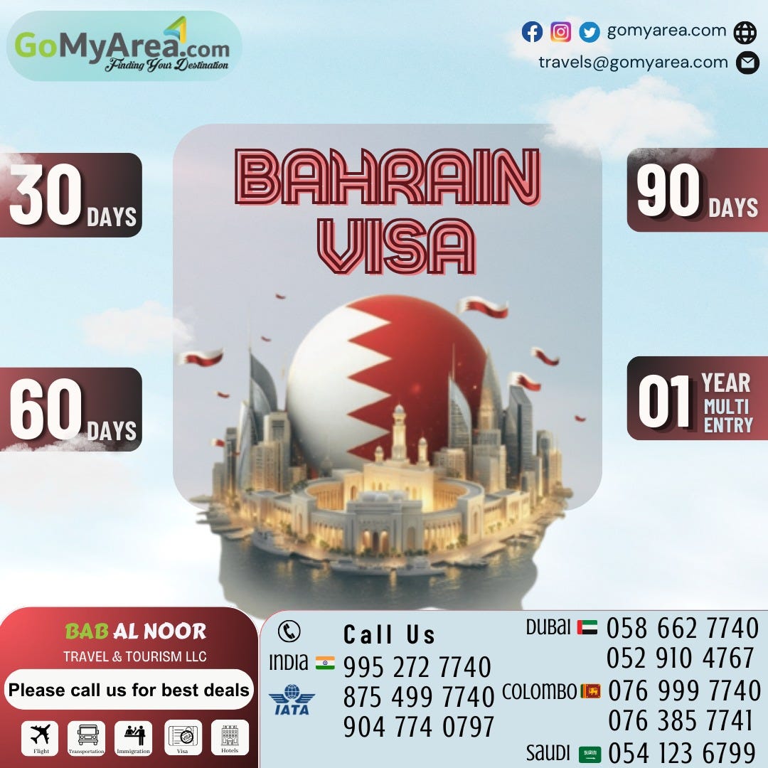 Easy Bahrain Visa! ️ Your Gateway to Adventure Awaits | by Article Writter | Aug, 2024 | Medium