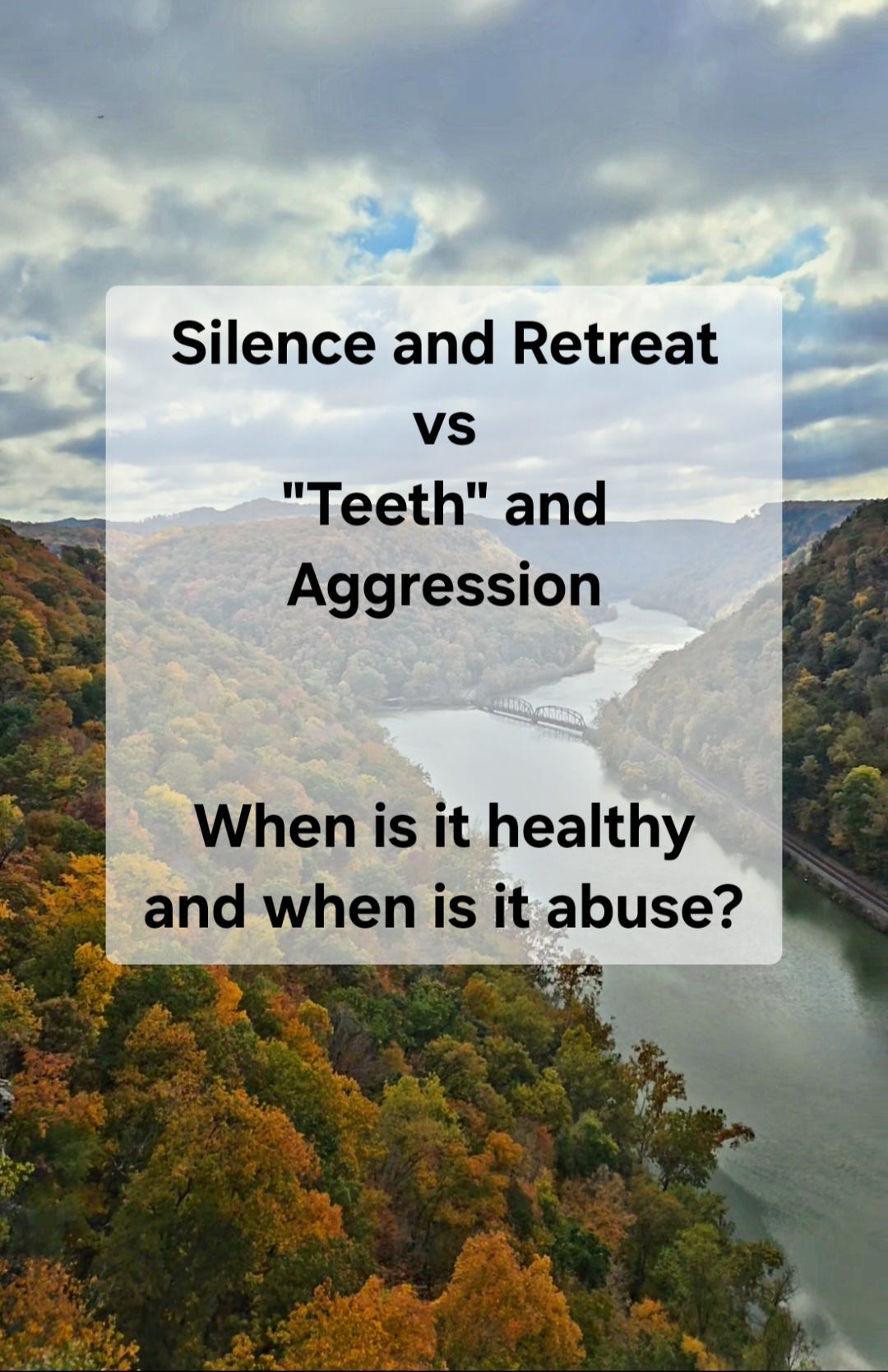 The Balance Between Silence and Teeth | by Whitney | Medium