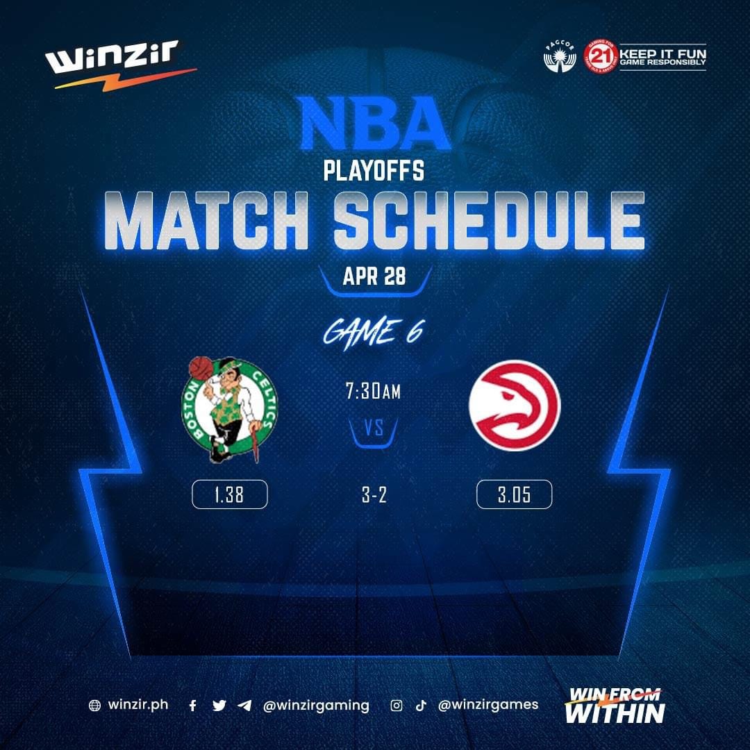 Check out NBA playoffs game schedule for tomorrow! 💥 - Chachi Sy - Medium