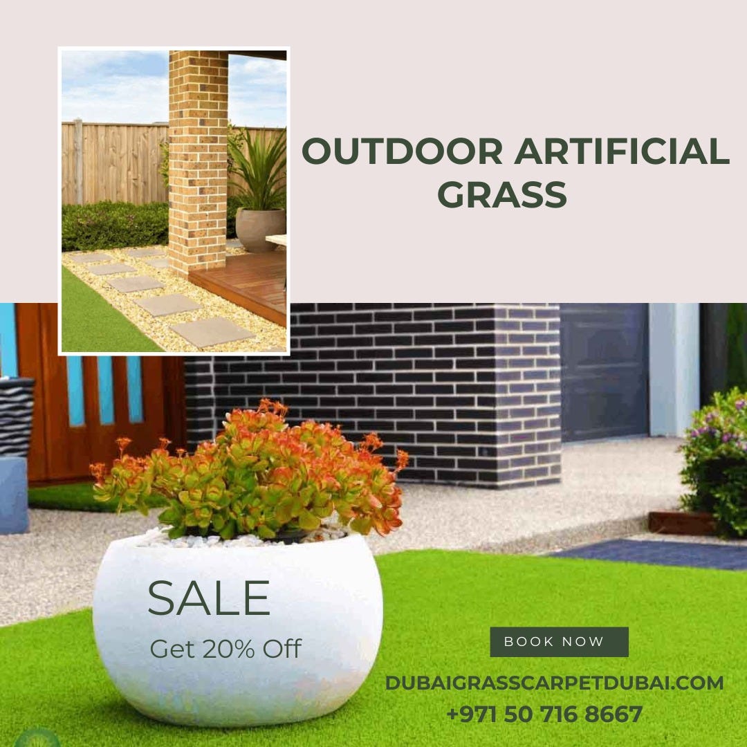 Look At The Beneficial Features Of Outdoor Artificial Grass Dubai ...