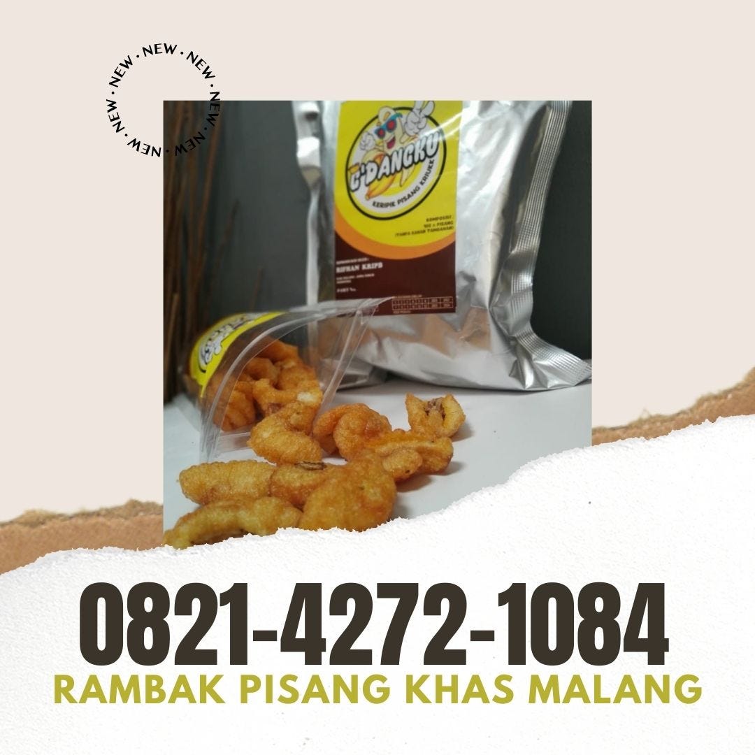 HP/WA 0821–4272–1084, Distributor Kerupuk Rambak Pisang Surabaya | by Produsen Rambak Pisang ...