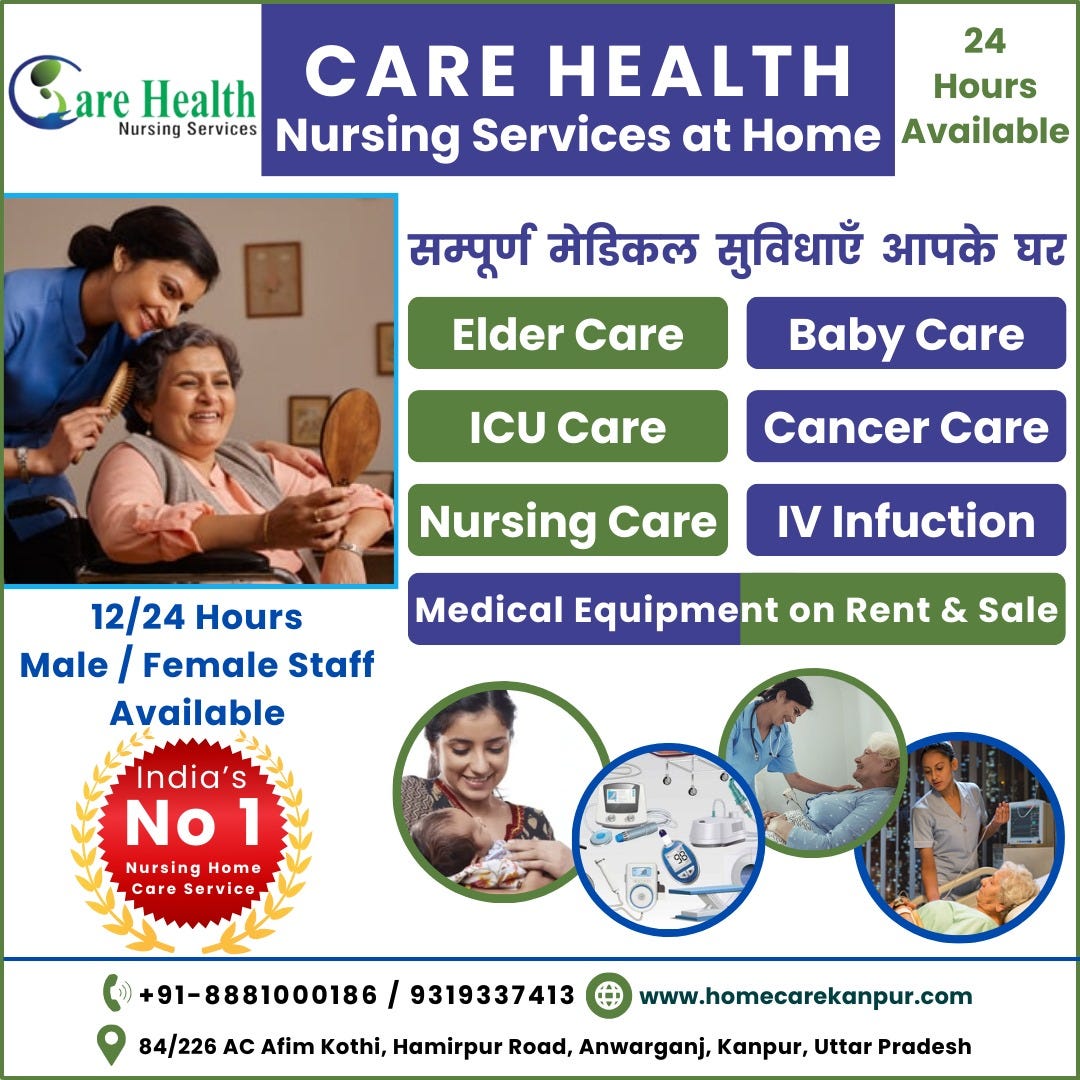 Elevating Home Healthcare with Female Nurses for Home Care in Kanpur ... Elevating Home Healthcare with Female Nurses for Home Care in Kanpur ...