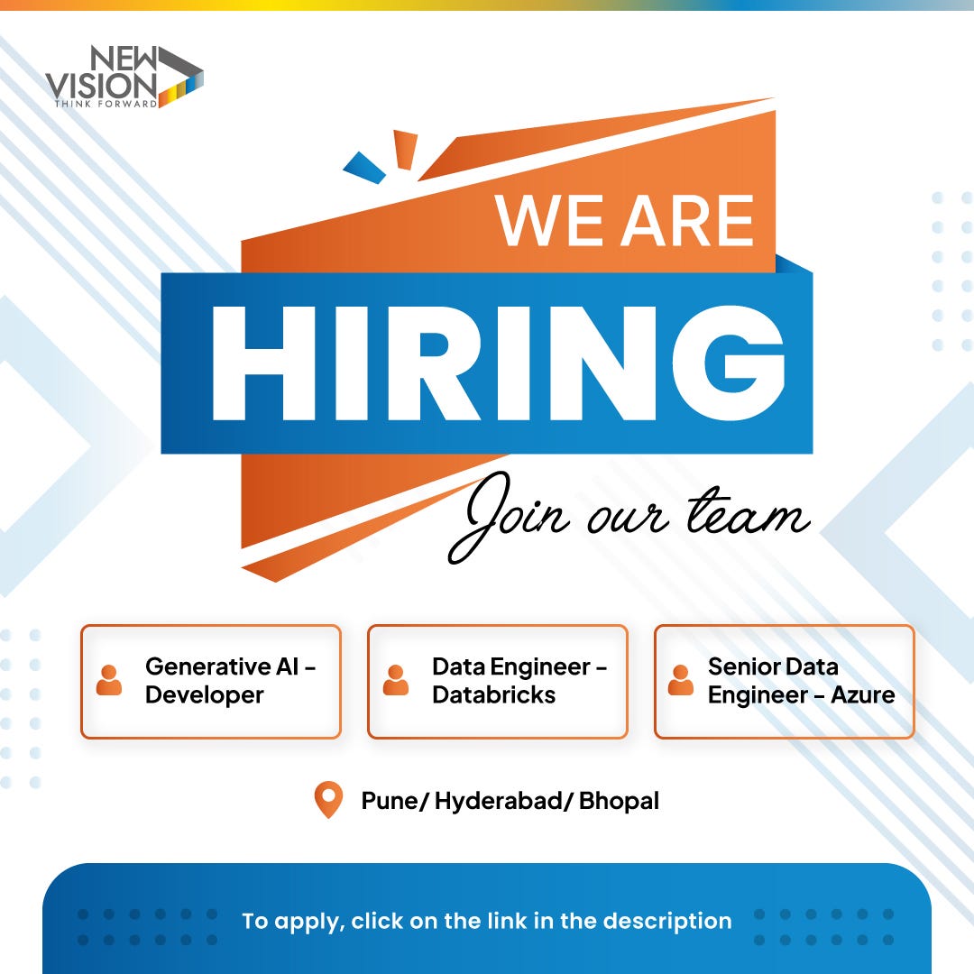 Exciting opportunities await!. Exciting opportunities await! We’re on… | by NewVision Software ...