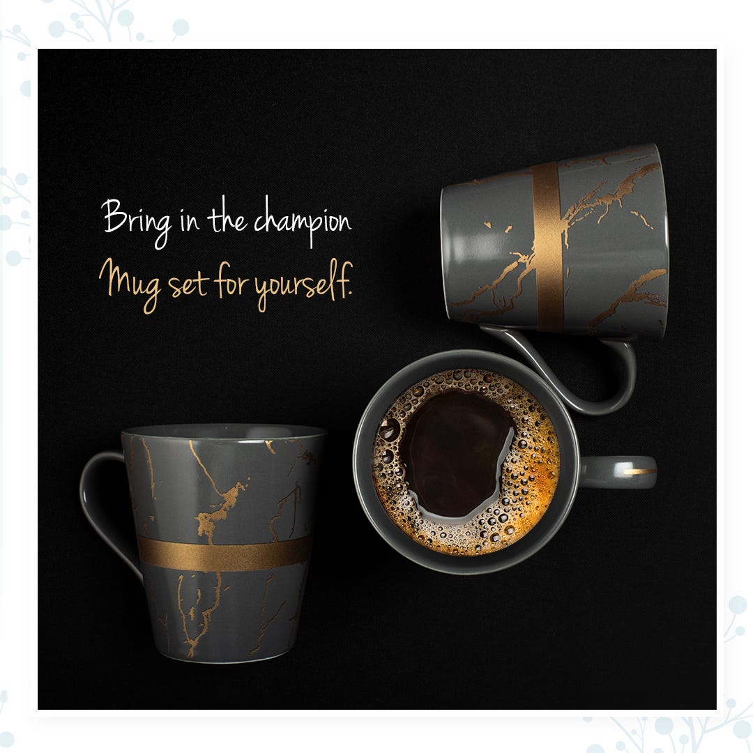 Matte Black Cup Set - Thecrockerystudio - Medium