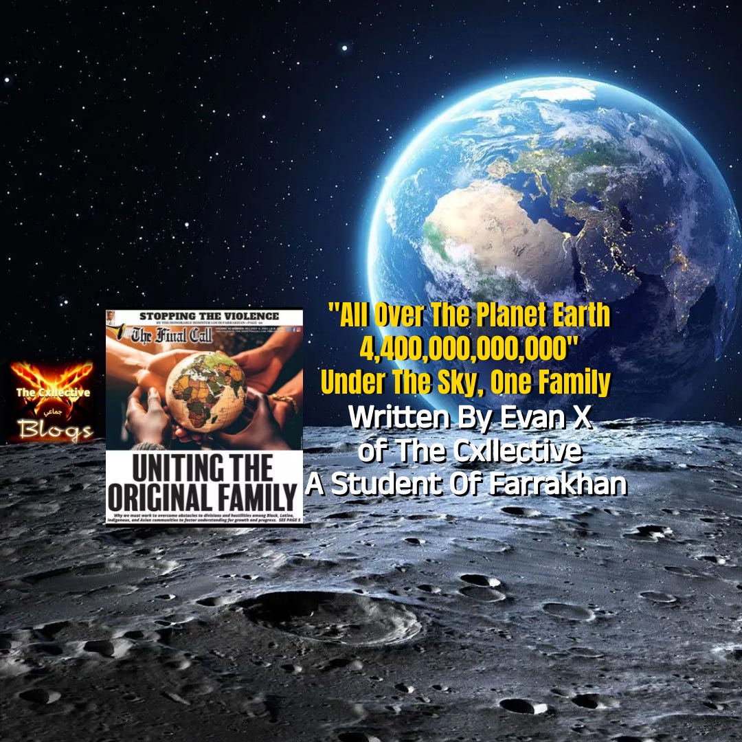 “All Over The Planet Earth is 4,400,000,000” Under The Sky, One Family ...