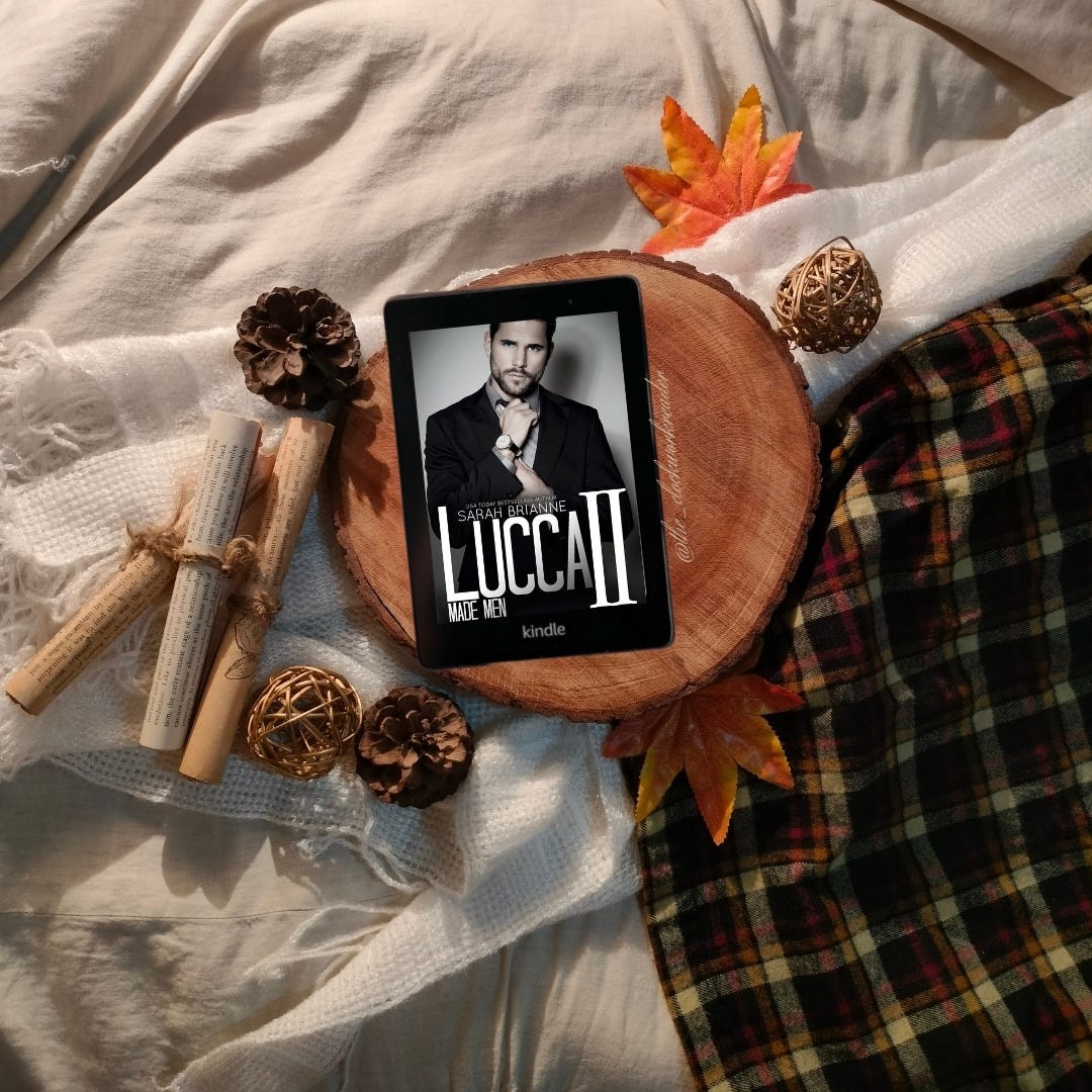 Lucca 2 by Sarah Brianne (Made Men book 10). Book Review | by Clockwork ...