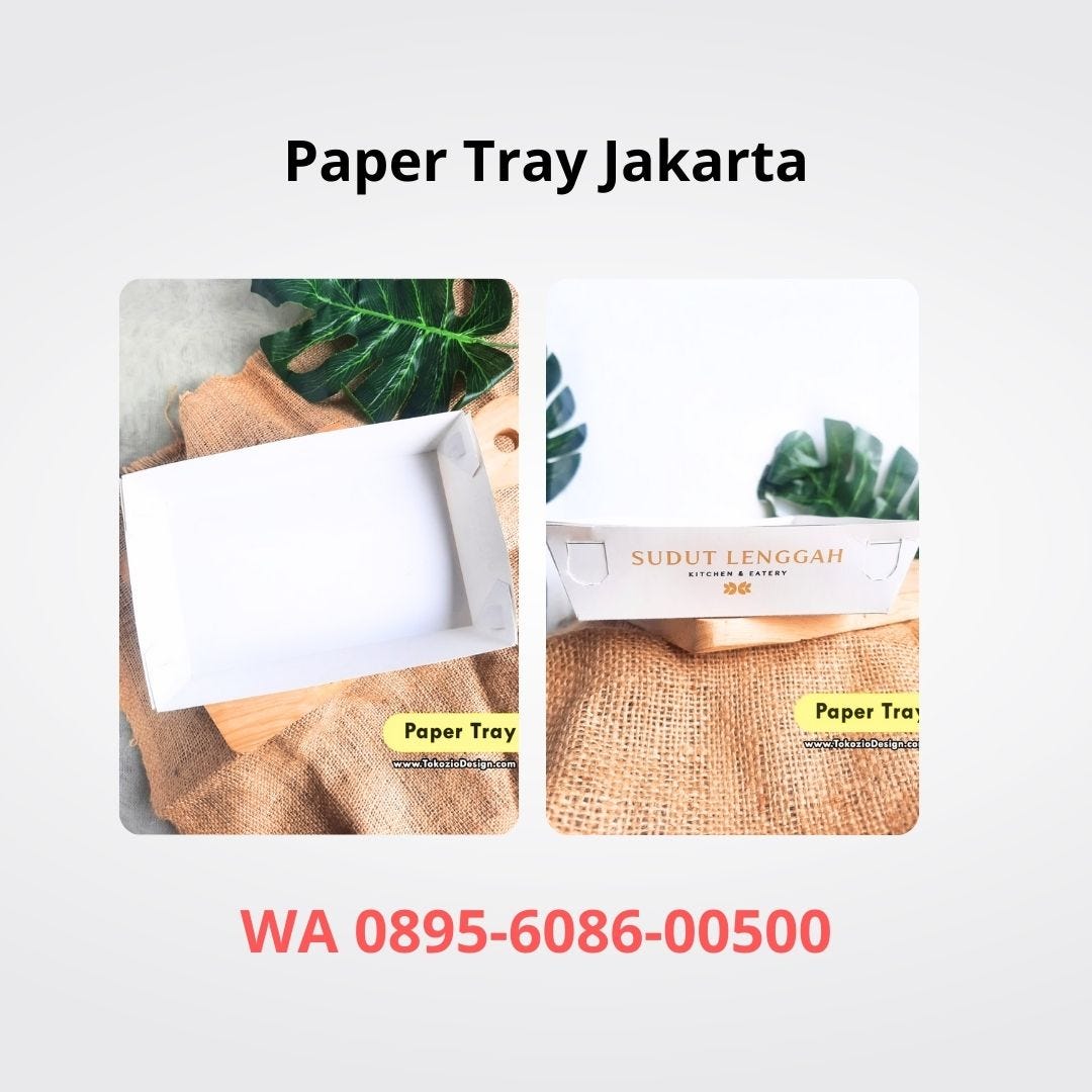 Rekomen, Paper Tray Jakarta WA 0895608600500 | by Kemasanproduk | Mar ...