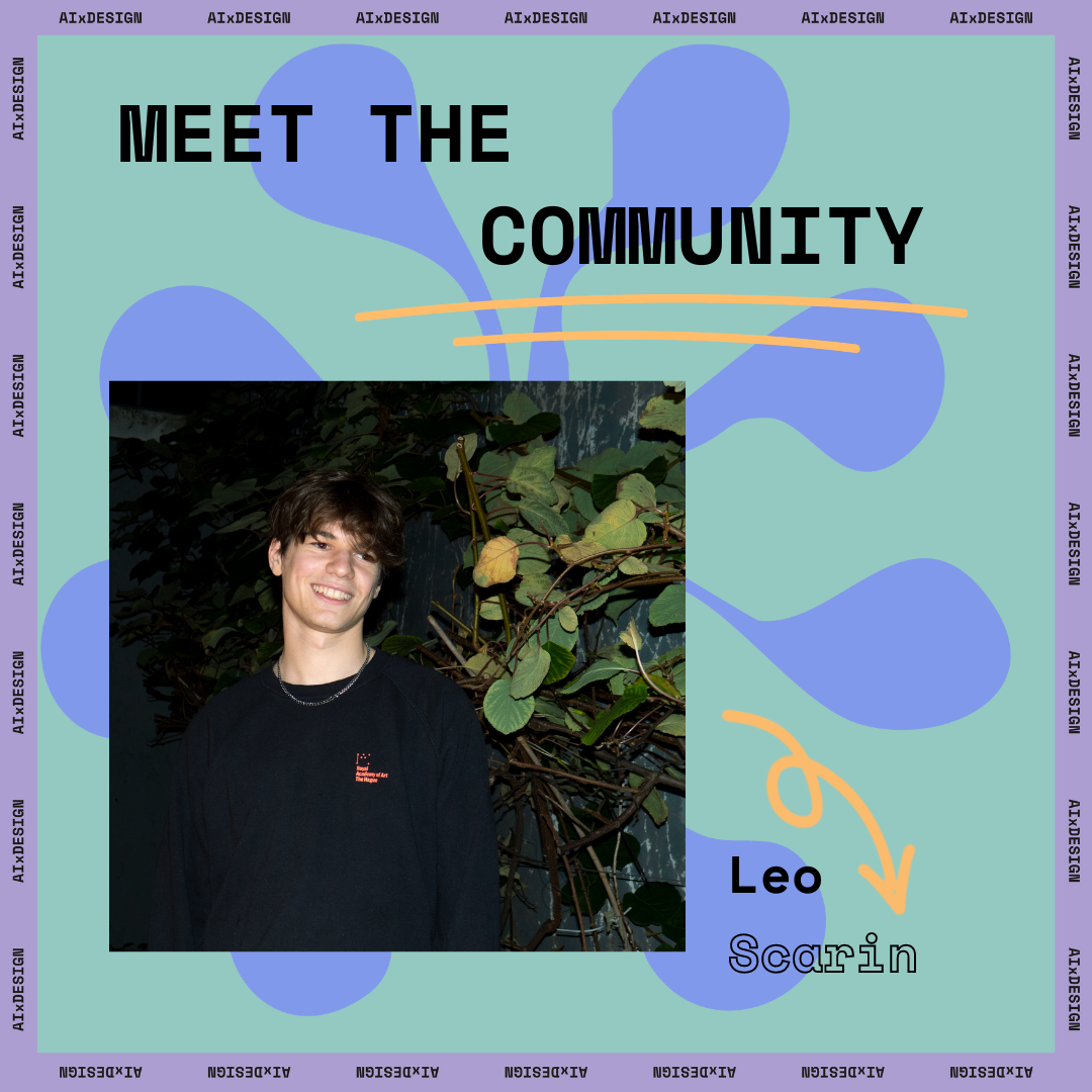 Meet the community: Leo Scarin. About volumetric interviews, art school ...