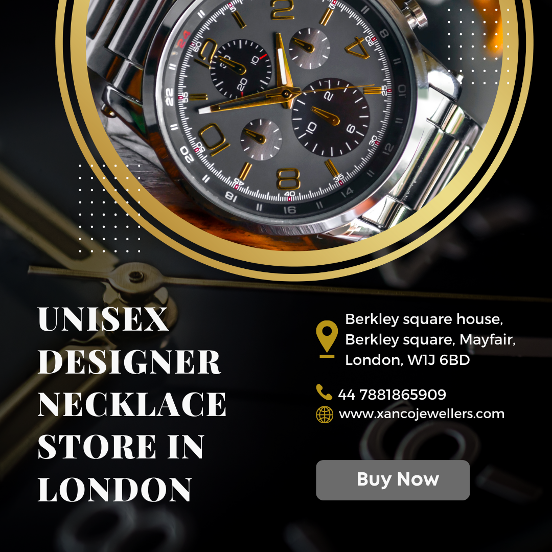 unisex designer necklace store in London“Unveiling Unisex Elegance: A ...