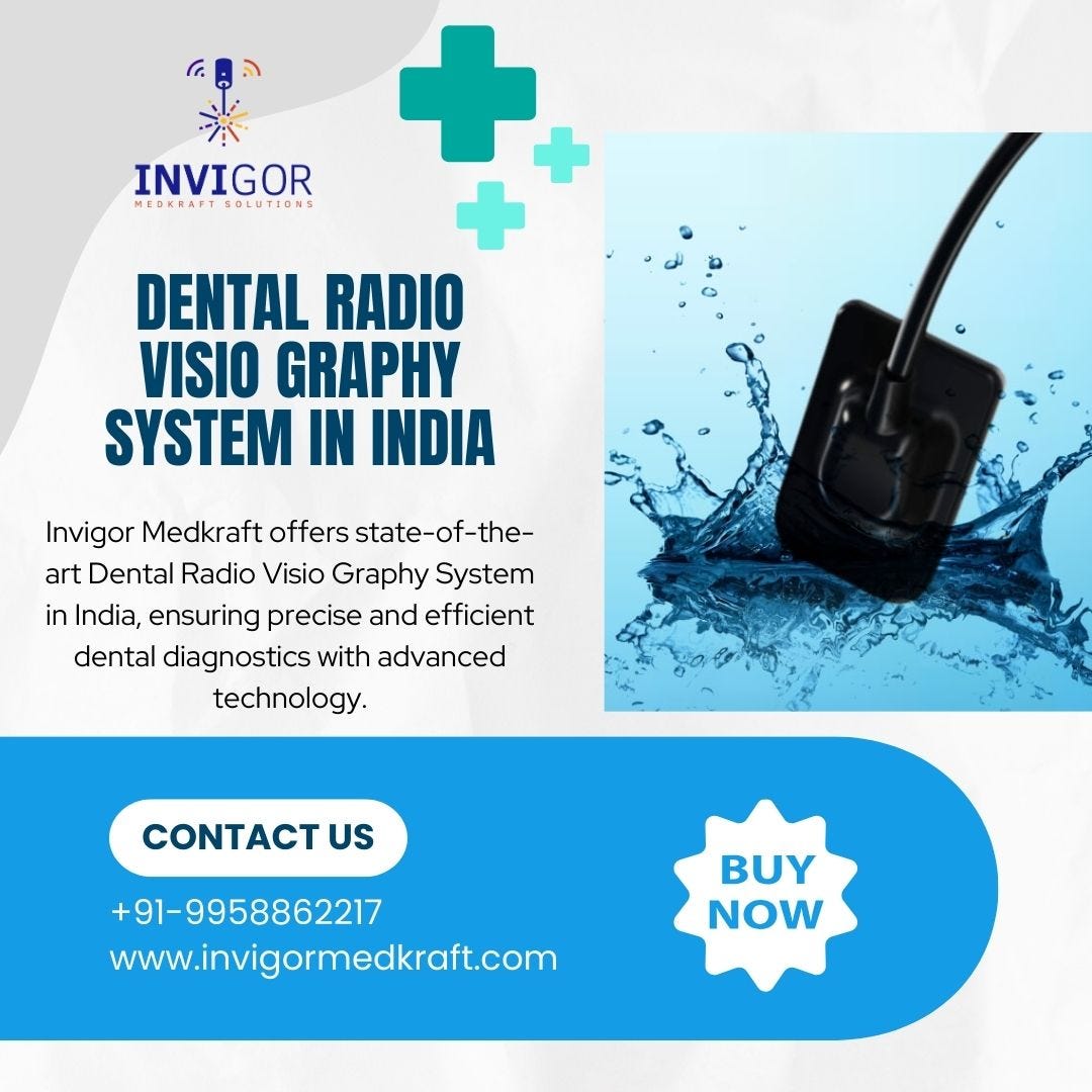 Dental Radio Visio Graphy System in India - Invigor Medkraft - Medium