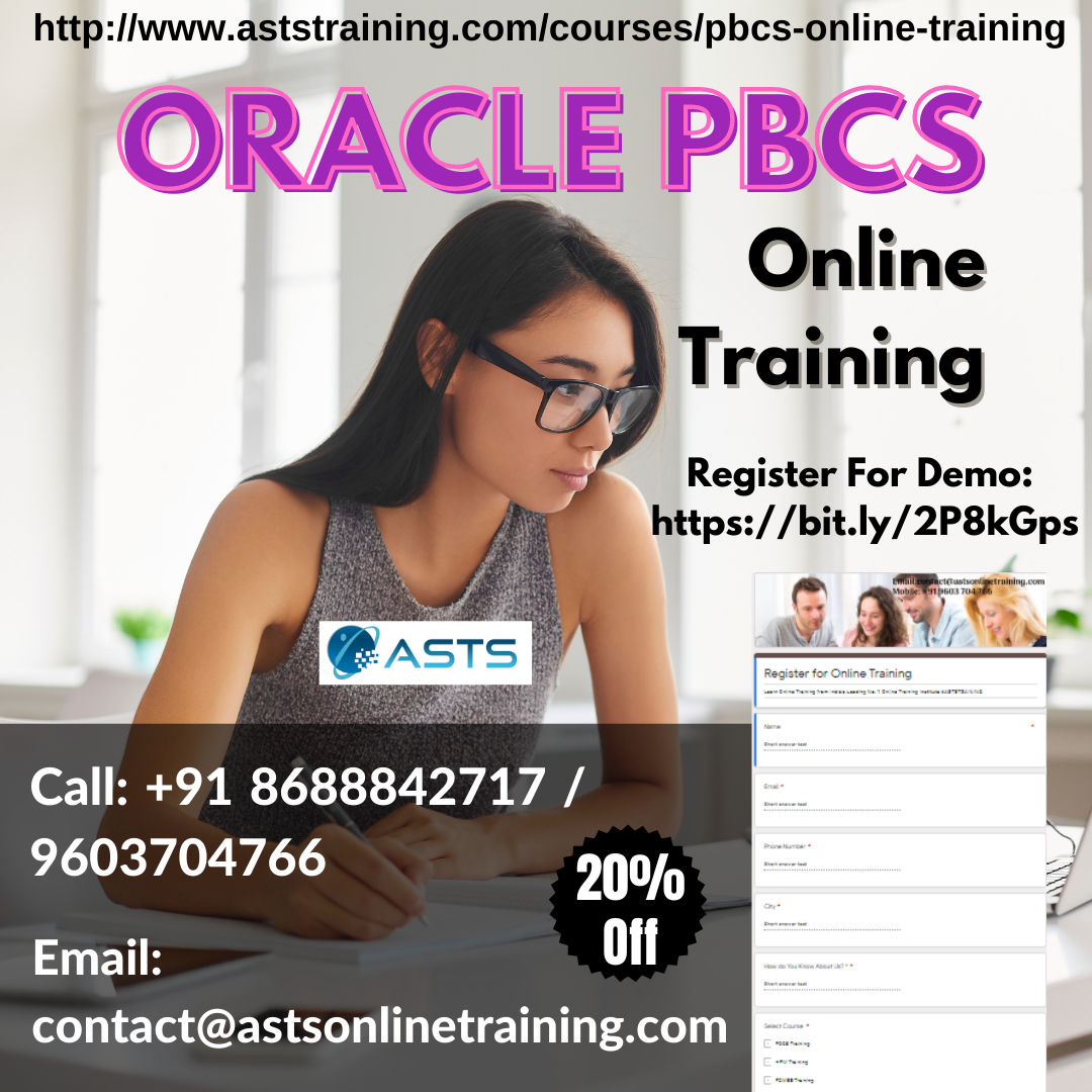 PBCS Online Training | ASTS Training - Asts Training - Medium