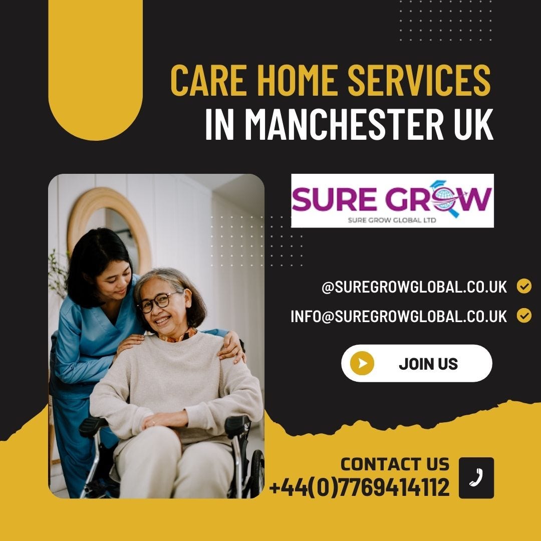 Nurturing Souls: Finding Fulfillment in a Care Home Job | by Sure Grow ...
