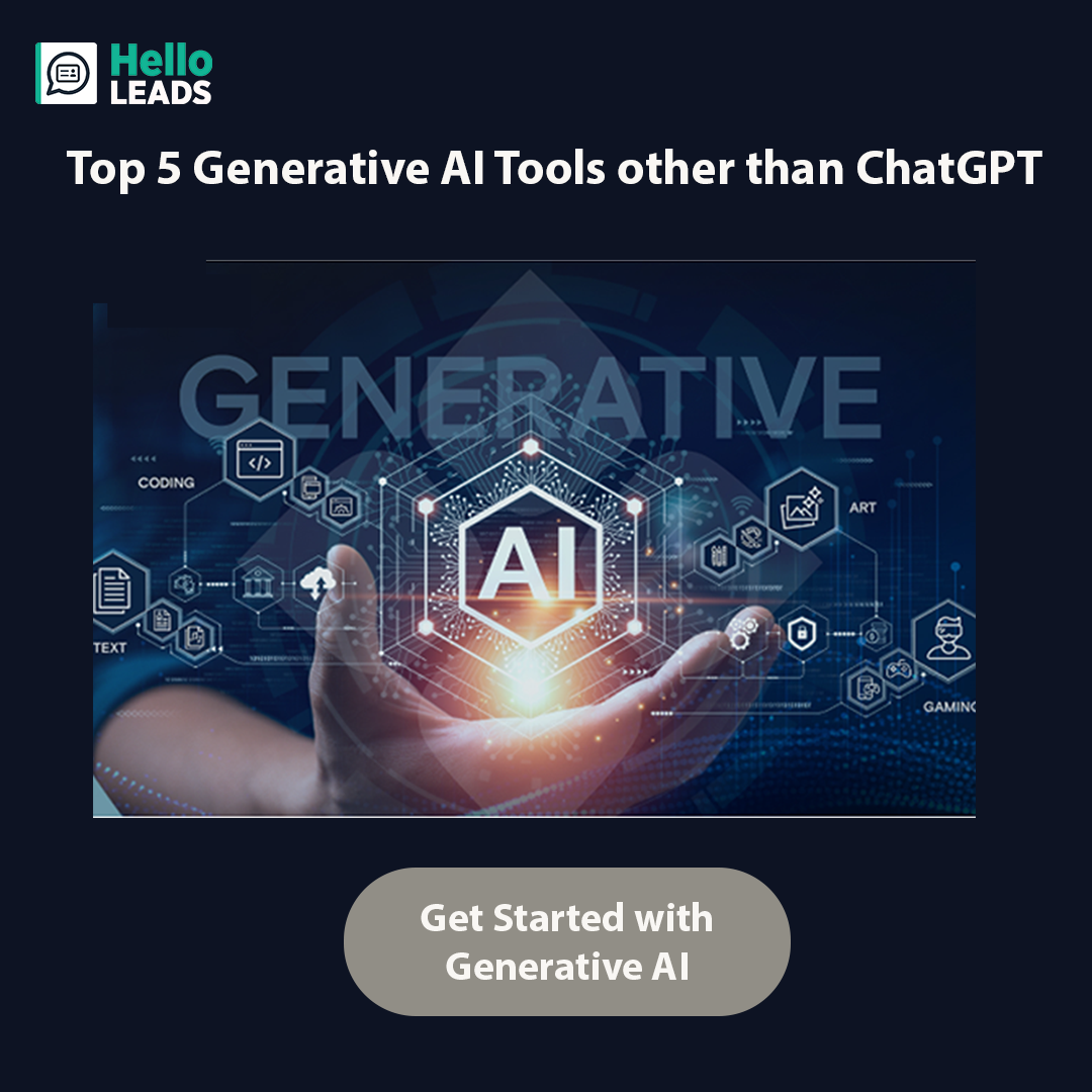 Top 5 Generative AI Tools other than ChatGPT | by Linda | Sep, 2023 ...