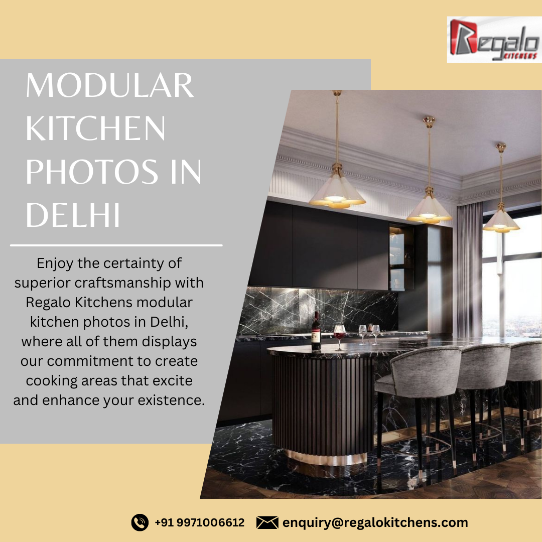 Modular Kitchen Photos In Delhi - Kitchen Design - Medium