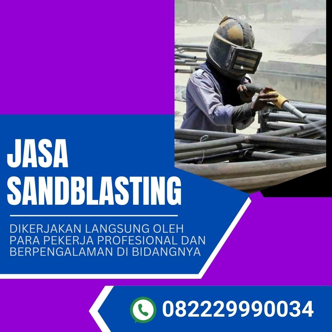 TLP/WA 082229990034 Jasa Sandblasting di Majene | by Kontraktor ...