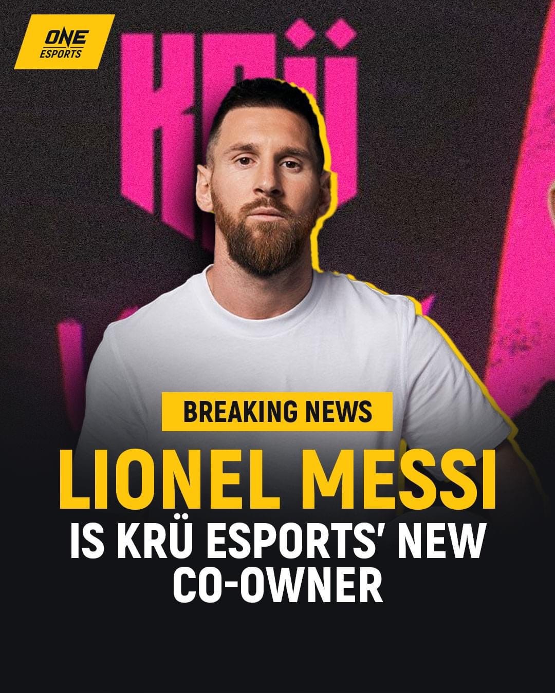 Lionel Messi Joins KRU Esports as Co-Owner, Elevating the Game | by ...
