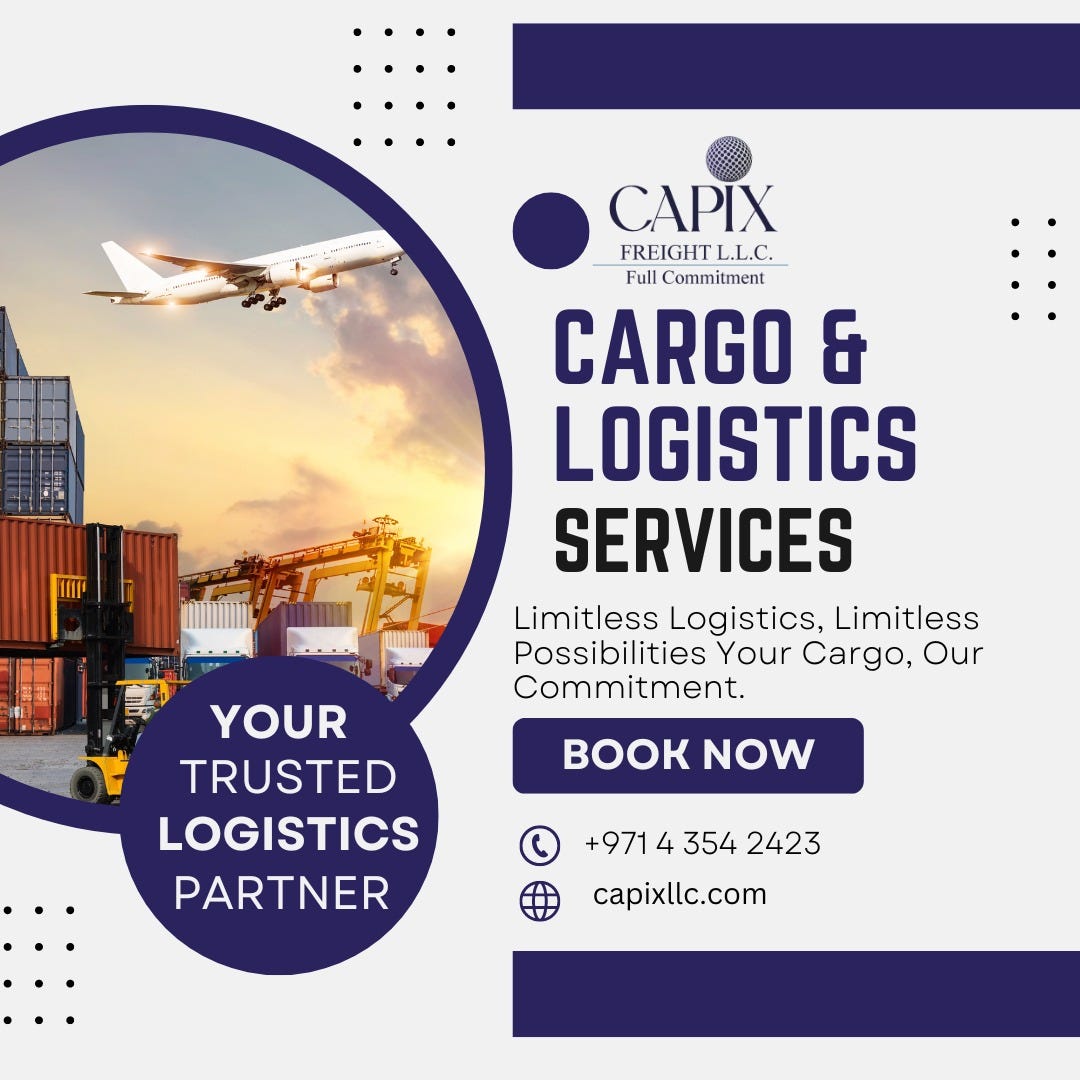 Professional Cargo Services in Dubai - Capix Freight LLC - Medium