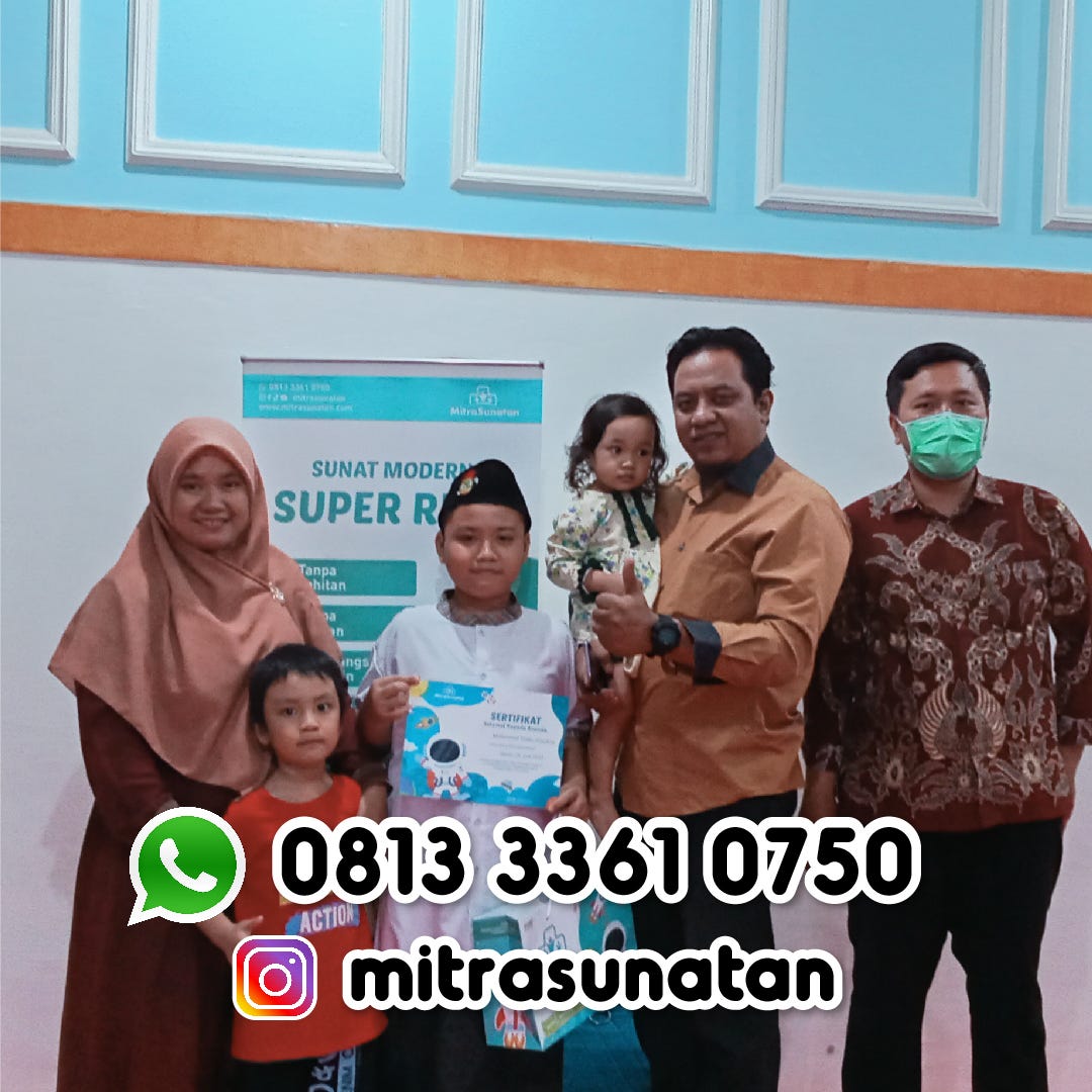 Tanpa Suntik! WA 0813 3361 0750 Klinik Sunat Paling Enak Rumah Khitan ...