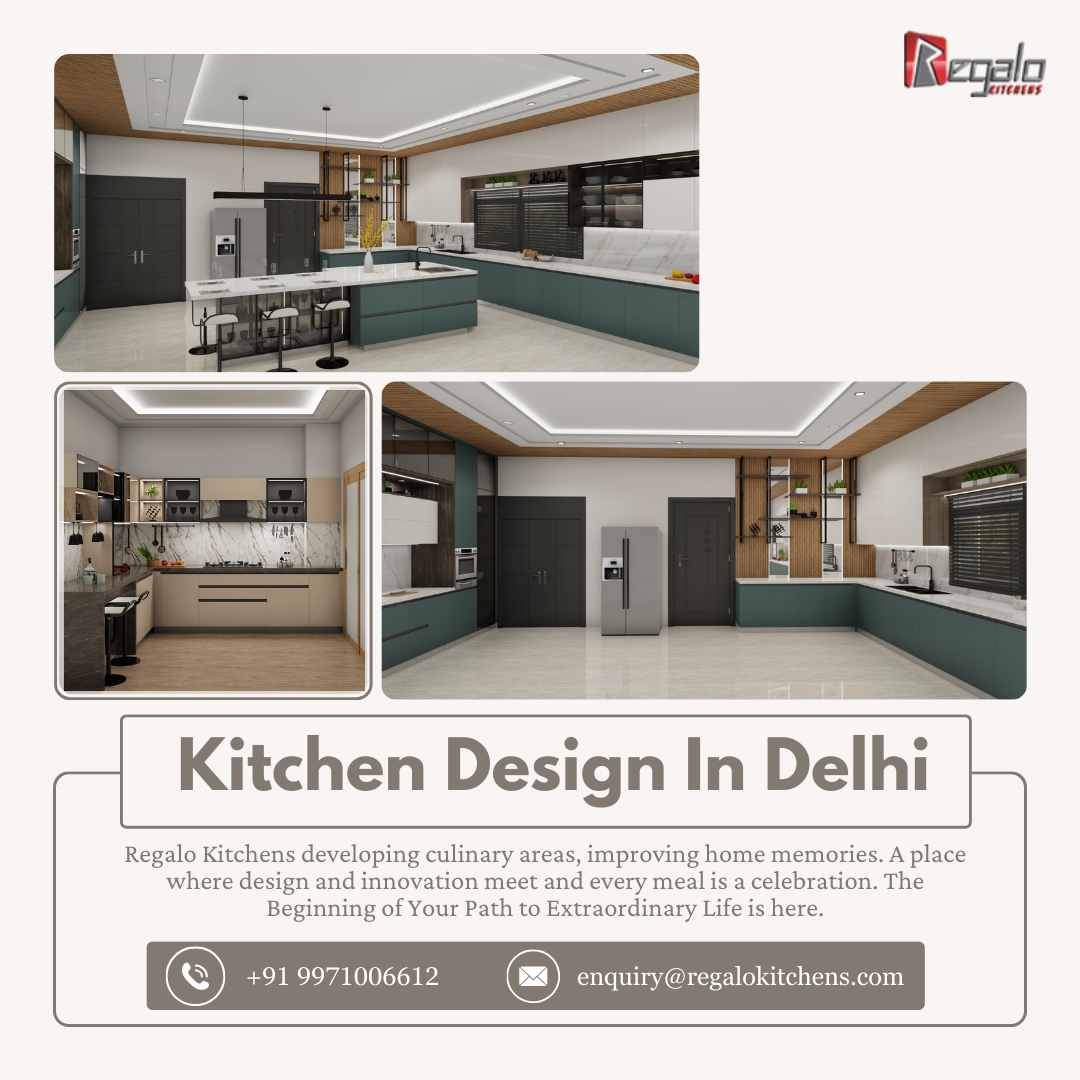 Kitchen Design In Delhi | Regalo Kitchens - Regalo kitchens - Medium