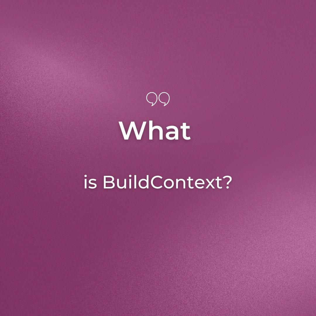 What is BuildContext? - Susmoy Dutta - Medium