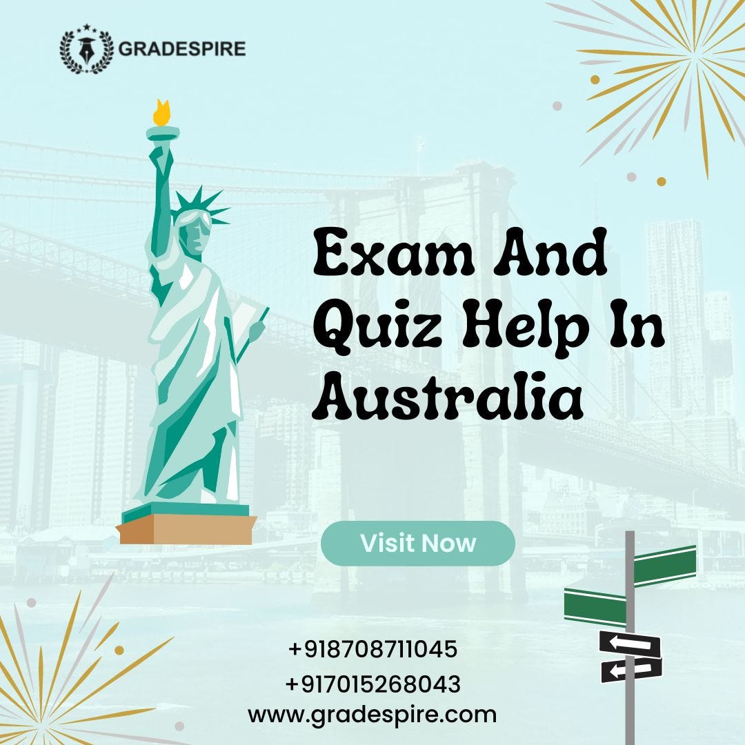 Expert Exam and Quiz Help in Australia | Gradespire Services ...