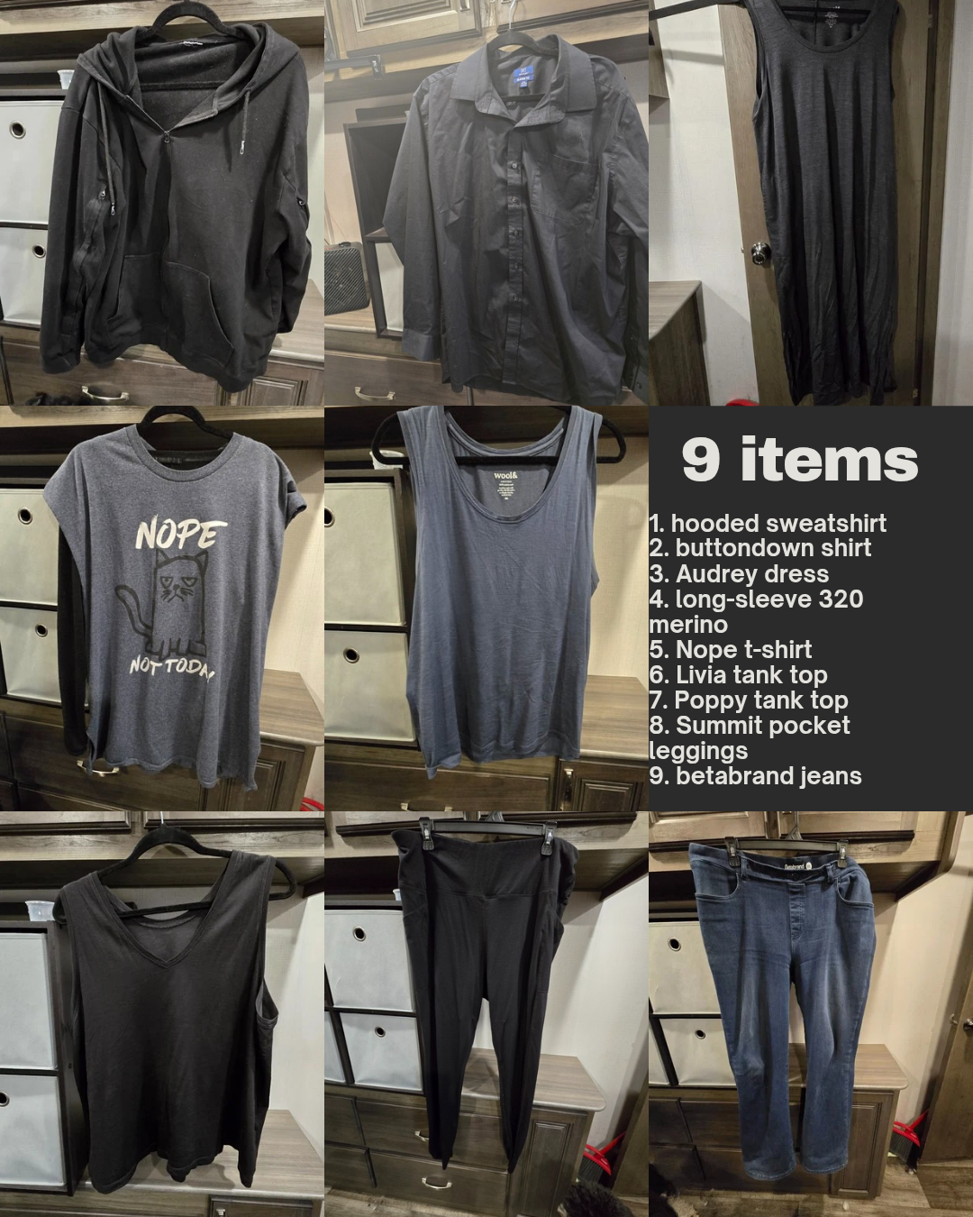 9 Days, 9 Items of Clothing. A wardrobe challenge | by Zeth | Medium