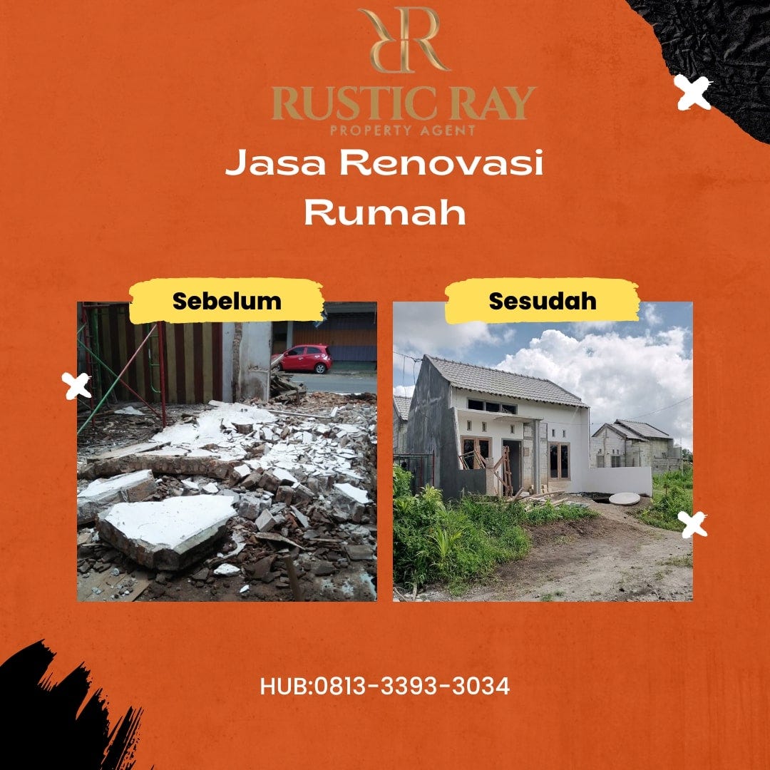 WA 0813–3393–3034, Jasa Bangun Rumah Mewah Blitar : Rustic Ray ...