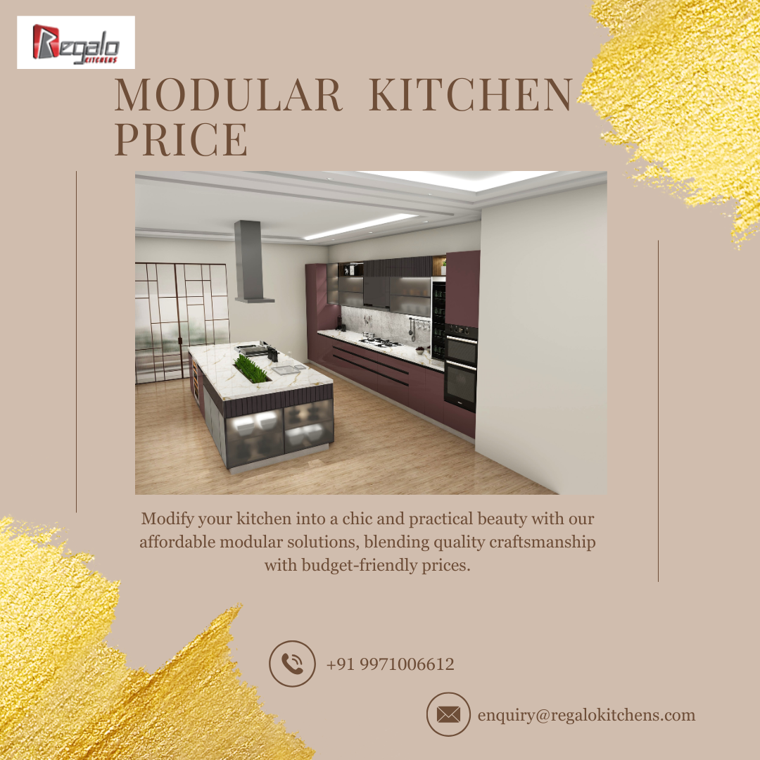 Modular Kitchen Price | Regalo Kitchens - Regalo kitchens - Medium