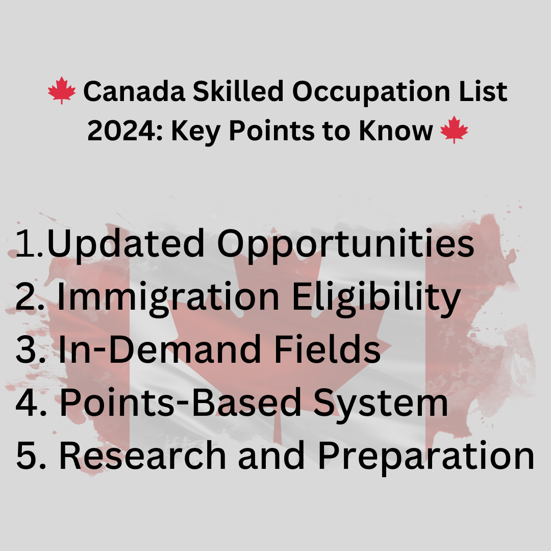 Canada Occupation in-demand List 2024 -A Comprehensive Guide | by Jacob ...